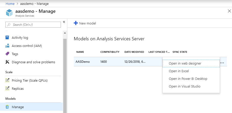 Azure Analysis Services with On-Premises Data Gateway – Part 2 – New ...